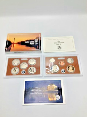 2020 Proof Set U.S Mint OGP COA with 2020-W Proof Nickel | eBay