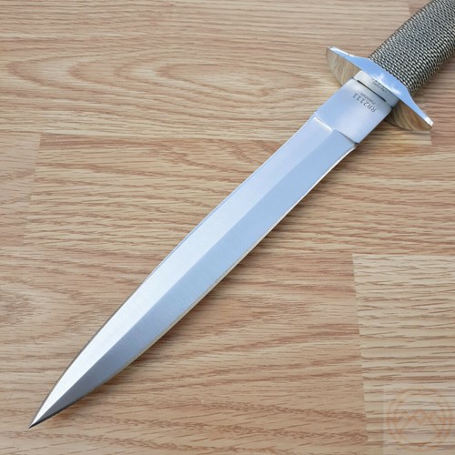 Rough Ryder Dagger Fixed Knife 9" Stainless Steel Blade Wire Wrapped ...