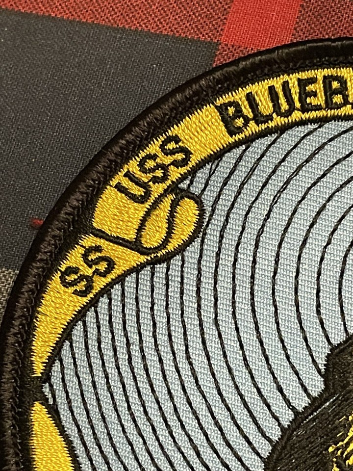 U.S. Navy Submarine Patch USS Blueback SS-581 United States Naval ...