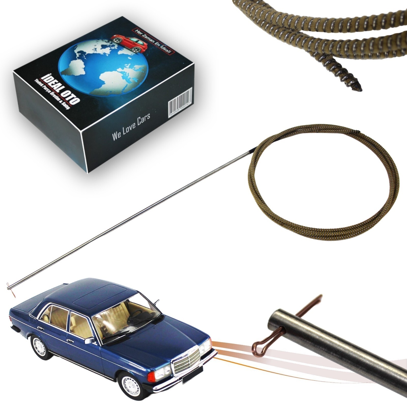 Sunroof Cable for Mercedes W123 S123 Sedan, Limousine 1976-1985 ...