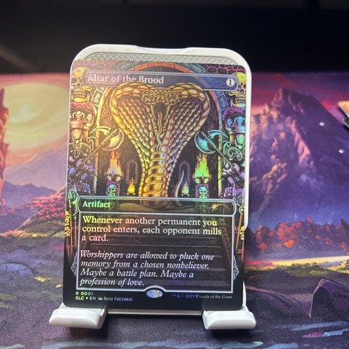 Altar Of The Brood - MtG Secret Lair: Encyclopedia of Magic (FOIL) | eBay