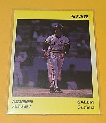 PIRATES MOISES ALOU 1989 STAR MINOR LEAGUE #93 (SALEM BUCCANEERS) | eBay