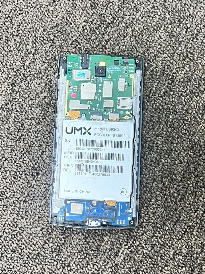 Unimax UMX U693CL (Black 8GB) Android Assurance Wireless Smart Phone ...