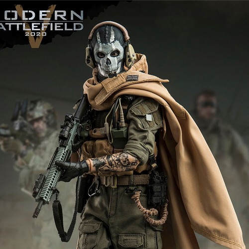 FLAGSET Simon Riley Ghost 12in Action Figure Collectible Doll Model ...