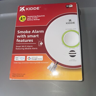 New Kidde Smart Smoke Hardwired and Voice Alerts Detector 21032064 | eBay