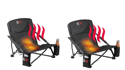The Hot Seat Original, Folding Bench Chair, Heats upto 115 Degrees - 2 ...
