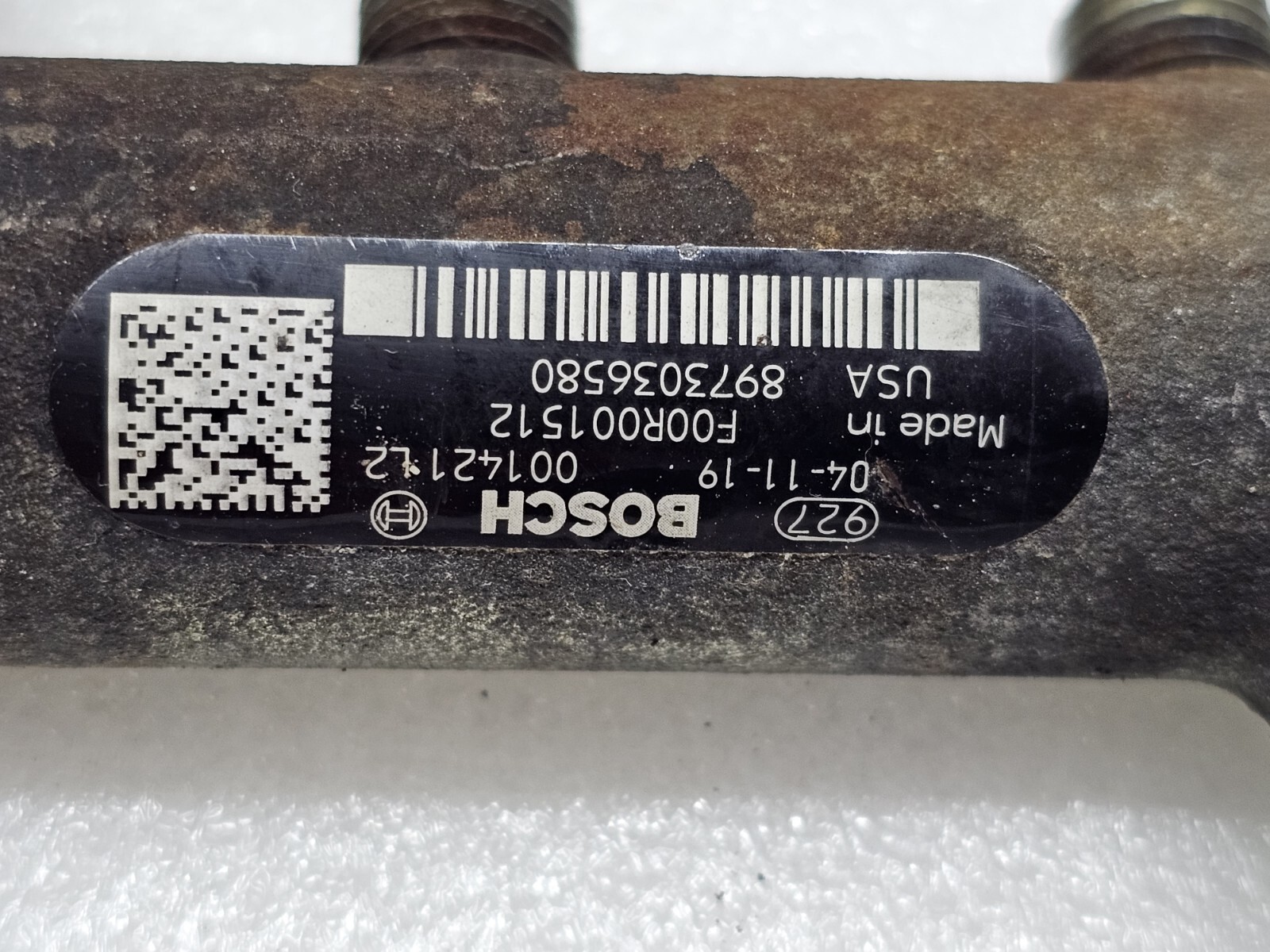 2004 2005 Duramax LLY High Pressure Rail 97303659 8973036591 8973036580 ...