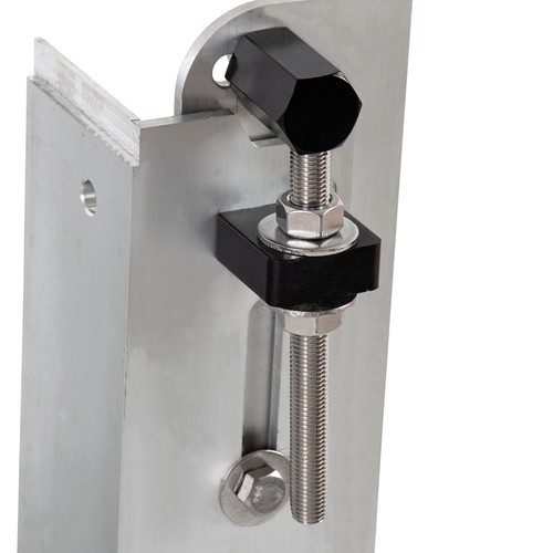 6" Set Back 4'' Adjustable Outboard Boat Motor Power Lift Jack Plate ...