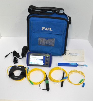 AFL FLEXSCAN FS200 100D U OTDR 1310 1550 P1 W1 VFL FIBER RING SM | eBay
