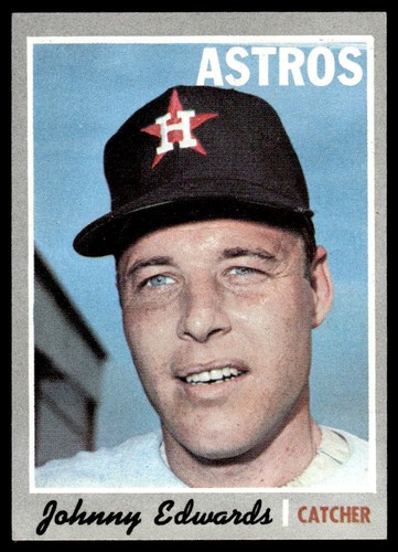 1970 Topps Johnny Edwards #339 Houston Astros Baseball Card | eBay