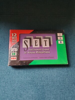 Set The Family Game of Visual Perception Card Game | eBay