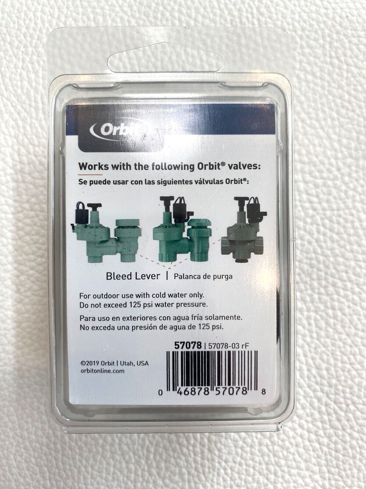 Orbit Anti-Siphon & Angle Inline Diaphragm Repair Kit Lot of 2 Packages ...