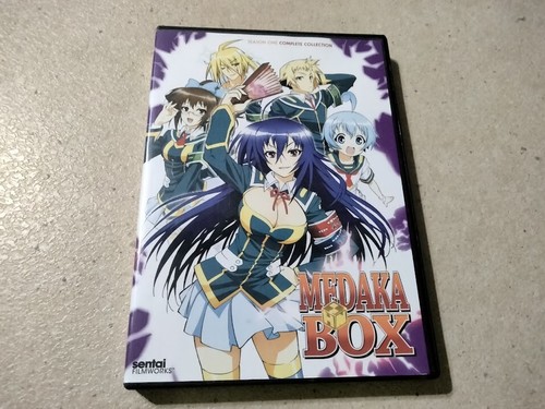 VERY GOOD Medaka Box Complete Season 1 DVD 3 Disc Anime Comedy RARE OOP ...
