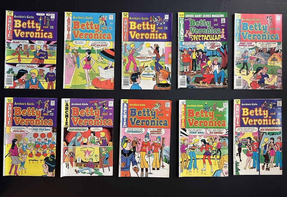 Archie Comics Vintage Lot Of 70 Comic Books From The 70s | eBay