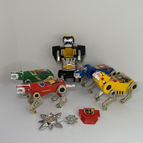 Vintage 1984 Voltron Lion Bot With Glass Shields And Voltron Body ...