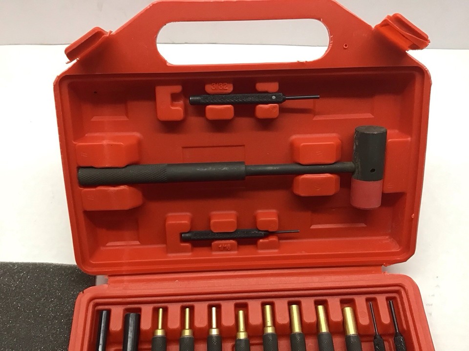 Winchester 15 Pc Pin Punch Set & Case | eBay