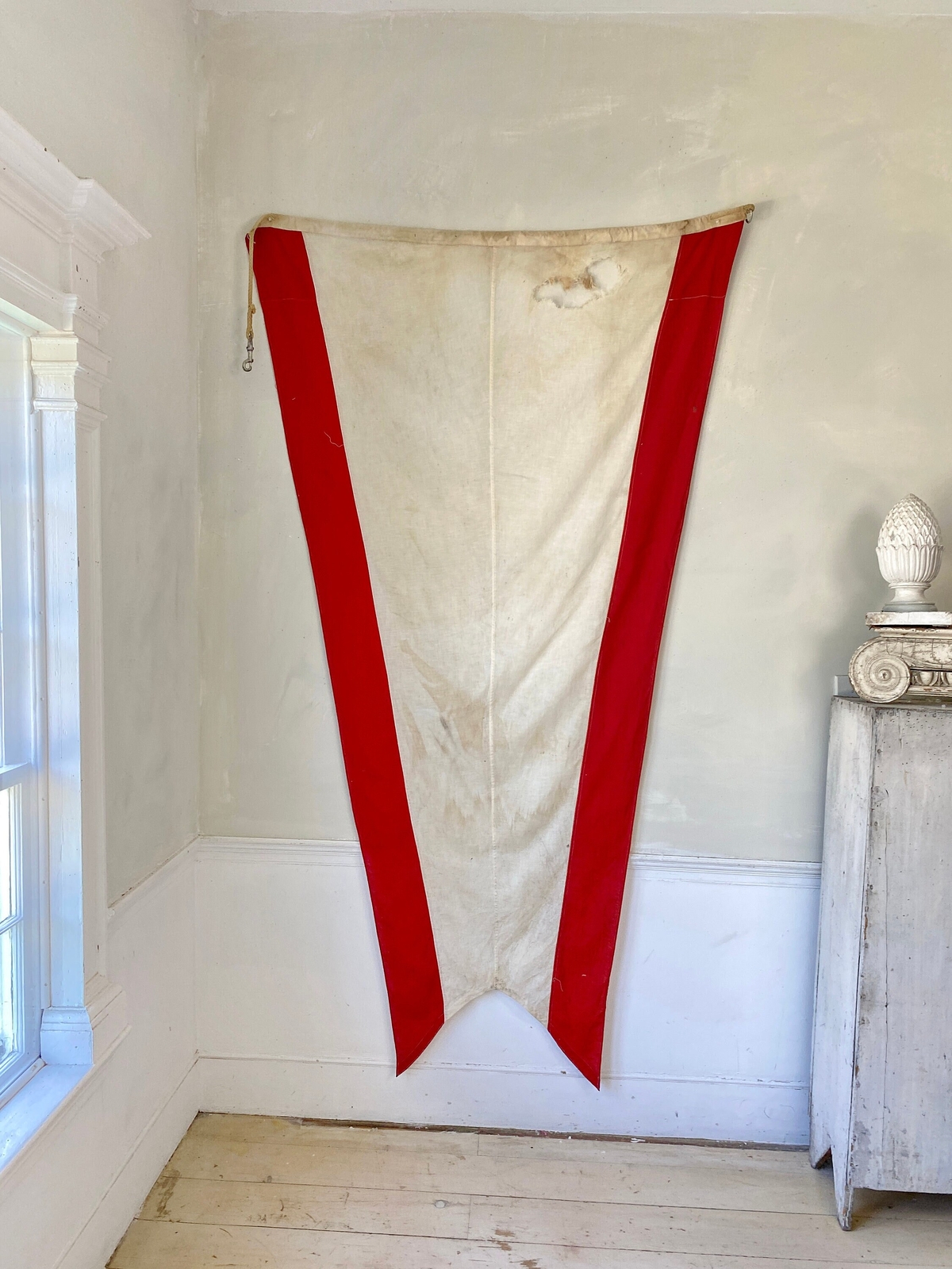 Vintage World War II Swallowtail Naval Flag Authentic… - Gem