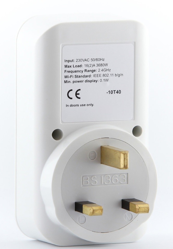 OPTIMUM WIFI 3 Pin Plug In Programmable Timer Control Socket Switch OP ...