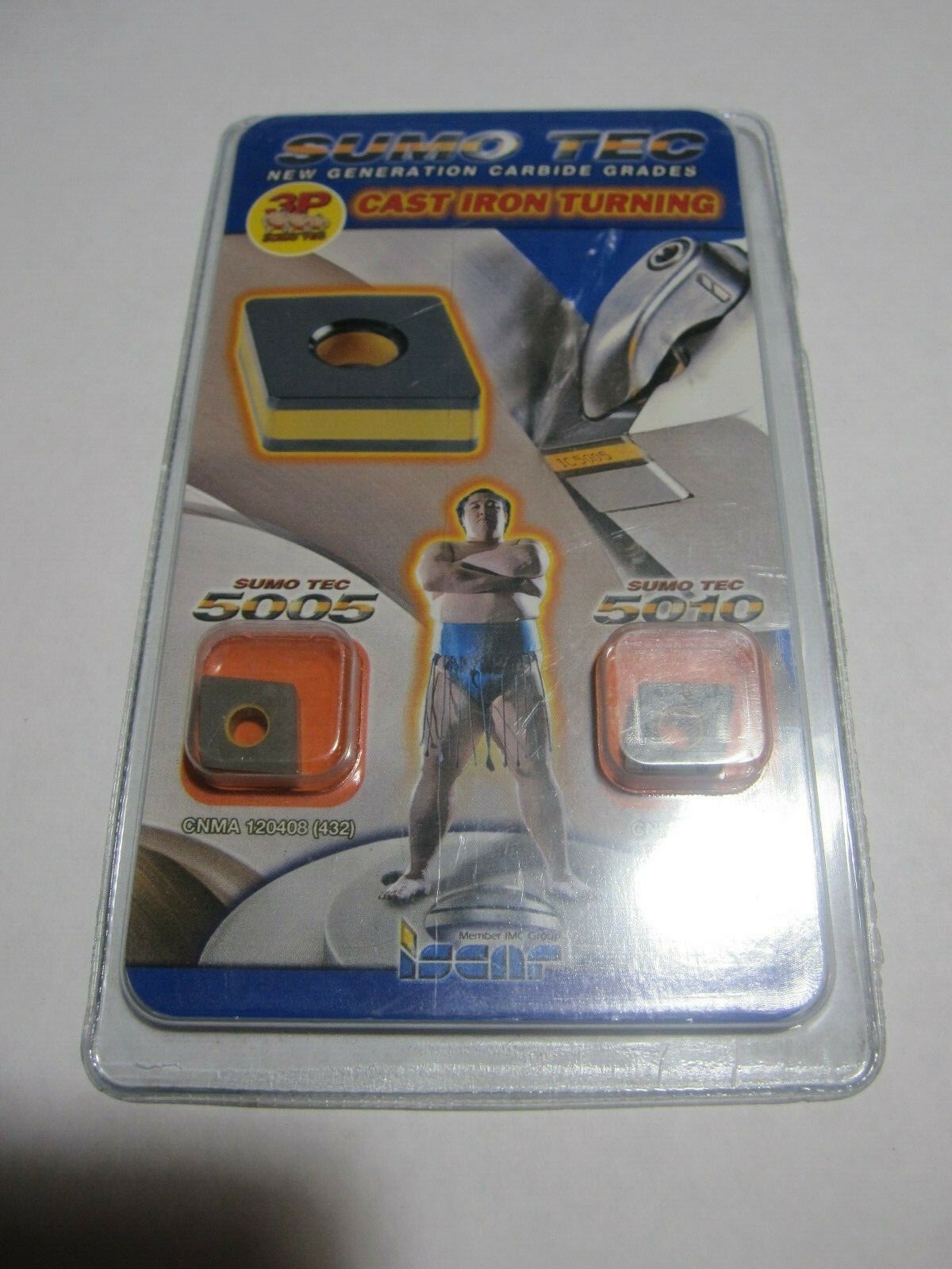 Iscar Sumotec 12 04 08 CNMA432 5005 & CNMG432 5010 cast iron turning ...