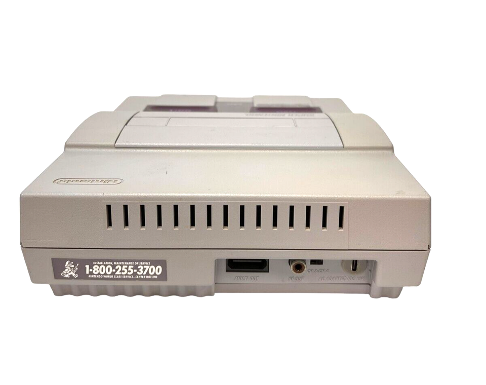 Super Nintendo Entertainment System with official controller USB-C Mod ...