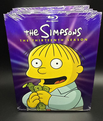 The Simpsons: the Thirteenth Season (Blu-ray) *NEW* SEALED CASE DAMAGE ...