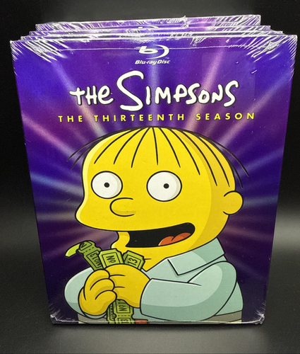 The Simpsons: the Thirteenth Season (Blu-ray) *NEW* SEALED CASE DAMAGE ...