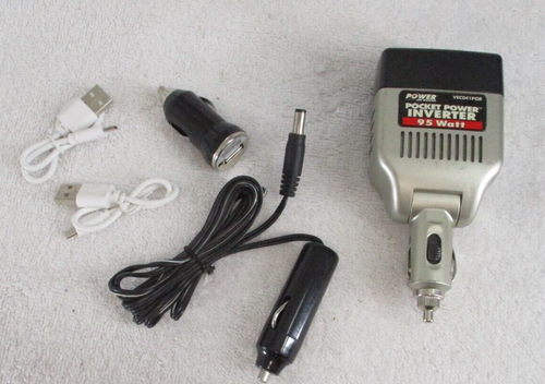 Vector Pocket Power Inverter 95 Watt Adapter Power On Board #VEC041POB ...