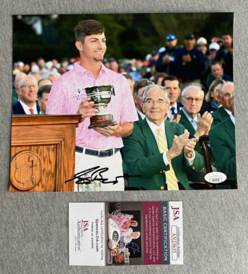 AUGUSTA NATIONAL- SAM BENNETT AUTOGRAPH 8x10 PHOTO MASTERS PGA GOLF JSA ...