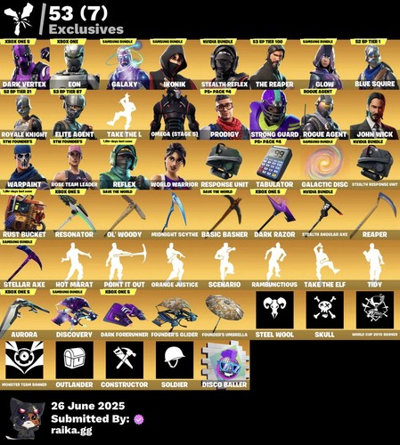 Stacked Cheap Og Fn ACC | 270 Skins | eBay.de