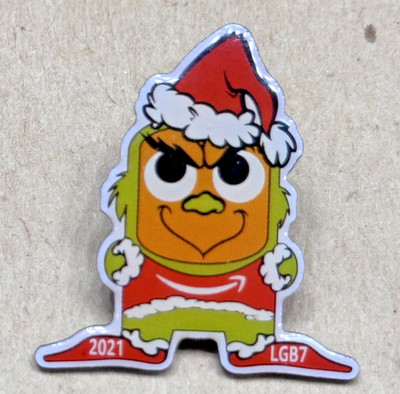 Grinch Amazon LGB7 peccy pin | eBay