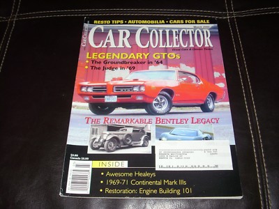 CAR COLLECTOR MAGAZINE MARCH 2002 | eBay