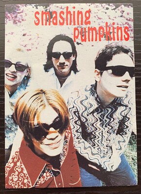 SMASHING PUMPKINS GLOSSY STICKER 4X6 UNUSED EXCELLENT CONDITION | eBay