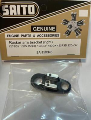 Rc Saito Engines Parts Four-Stroke Engine ROCKER ARM BRACKET, LEFT ...