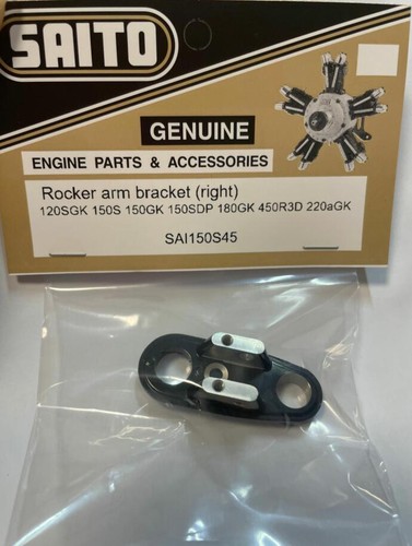 Rc Saito Engines Parts Four-Stroke Engine ROCKER ARM BRACKET, LEFT ...