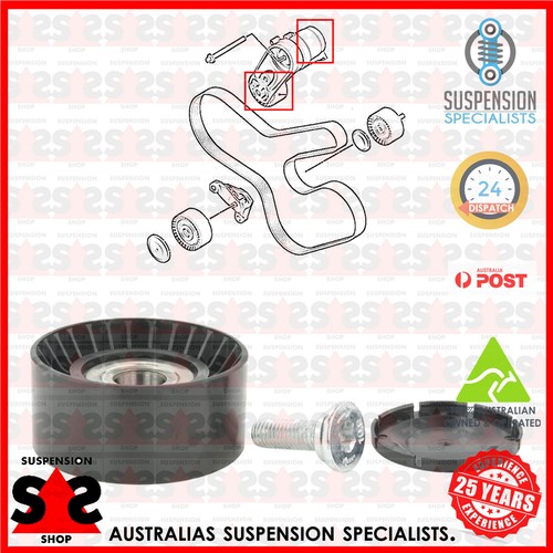 Tensioner Pulley, V-Ribbed Belt Suit BMW X5 (E70) xDrive 35 i X5 (E70 ...