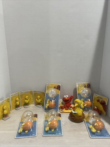 Sesame Street Elmo, Big Bird, Dorothy Aquarium Ornaments Figures Fish ...