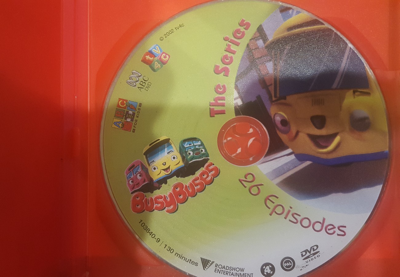 BUSY BUSES THE SERIES RARE COMPLETE DVD 26 EPISODES CARTOON ANIMATION ...