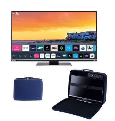 AVTEX W195TS-U 19.5" 12V/240V HD FREEVIEW PLAY TV SATELLITE SMART TV ...