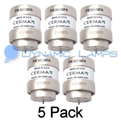 (5 Pack) PE300BF PE300BFA Excelitas Cermax 300W 14V Xenon Lamps | eBay UK