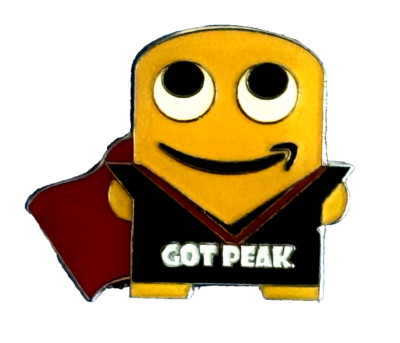 Peak Amazon employee peccy pin | eBay