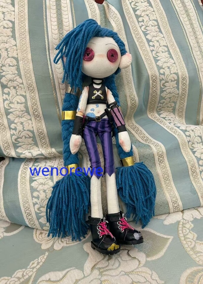 League of Legends: 30cm Arcane Loose Cannon Jinx Handmade Doll Toy ...