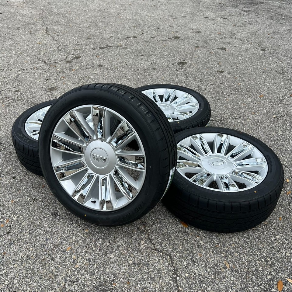22" Cadillac Escalade Platinum Wheels Rims Tires Fits Factory 2020 2019 ...
