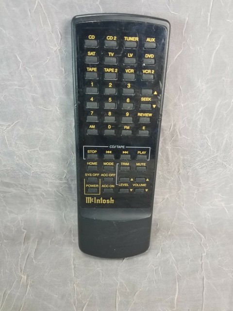 Genuine McIntosh HR033 Remote Control for Cr12 Multi-zone System for ...
