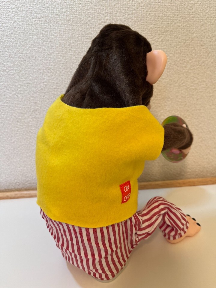 Naughty! Curious Cymbal Chimp Monkey Clapping Plush Doll Toy Jolly ...