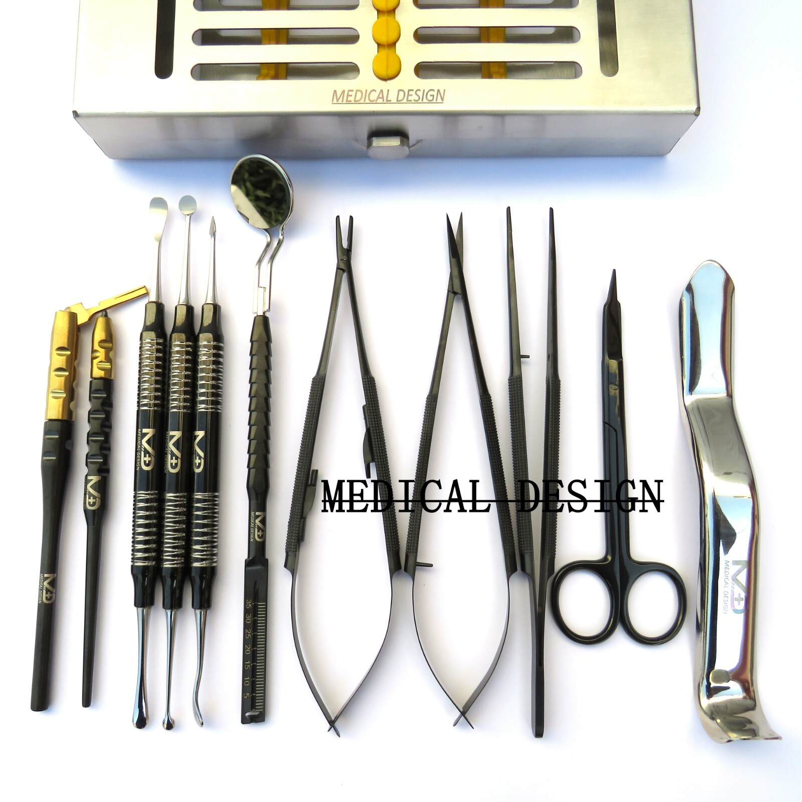 Micro Periodontal Oral Surgery Kit Periosteal Set Dental Dentist ...