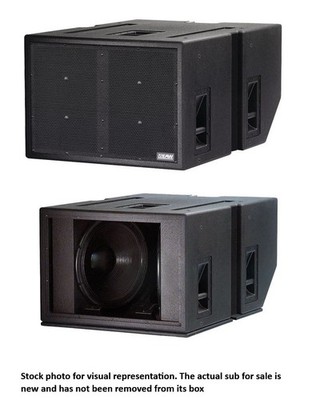 NEW - EAW SB1001 Large Format Dual 18" Passive Subwoofer 2x18 Sub 1200W ...