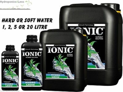 IONIC Hydro Flood & Drain Food Plant Nutrients Hydroponic Grow Hard ...