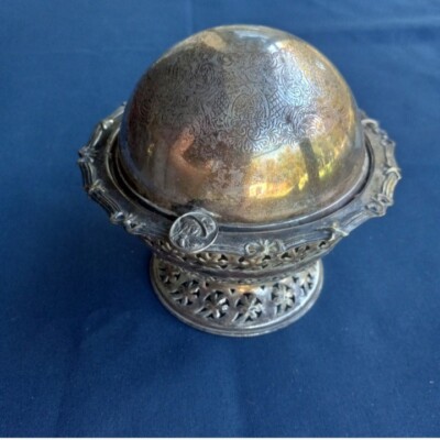 Butter Dishes - Silverplate Dome
