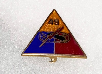 WWII 49th Armor Division Patch Type DI | eBay