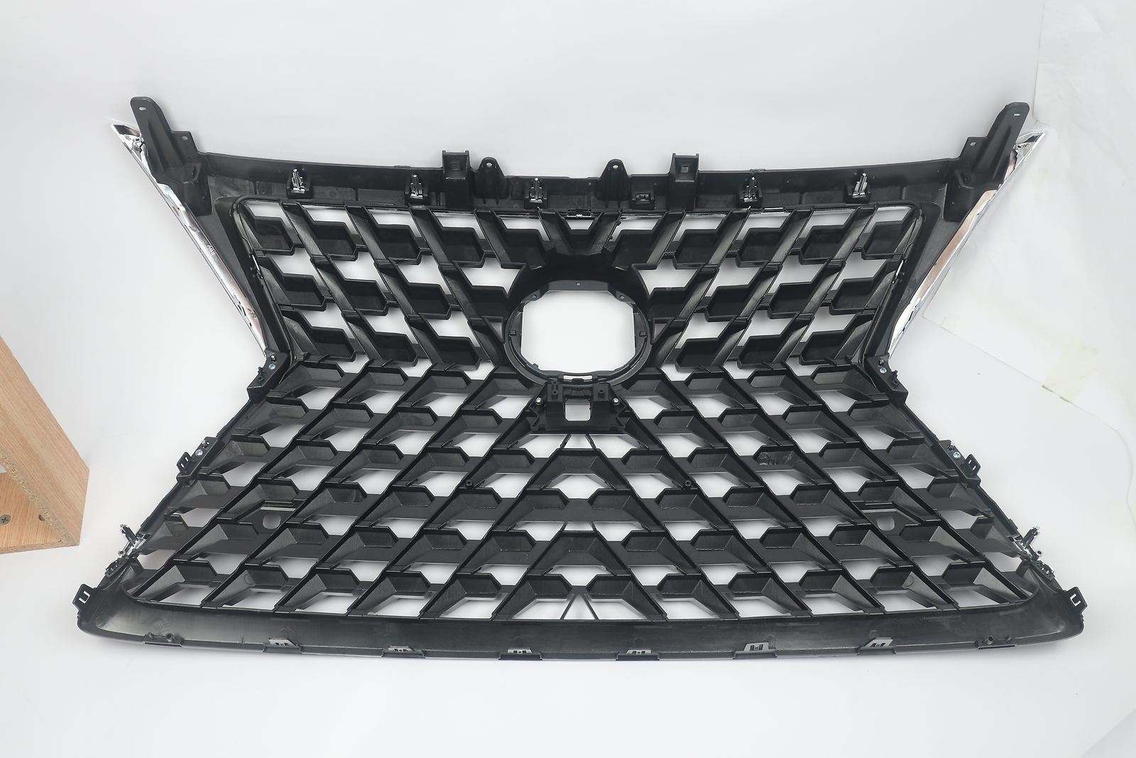 For 2014-2022 Lexus GX460 Front Grille Luxury Grill Chrome Black New ...